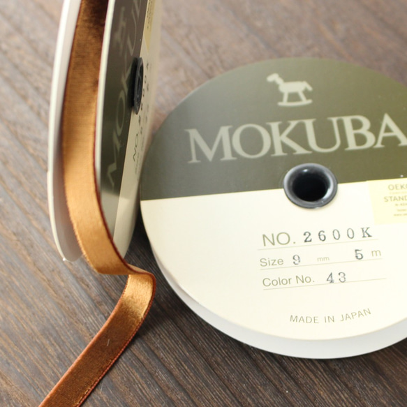【9幅/36色】MOKUBANo,2600K片面ベルベットリボン シングルフェイス MOKUBAリボン リボン・テープ アイリボンテラキ 通販 ...