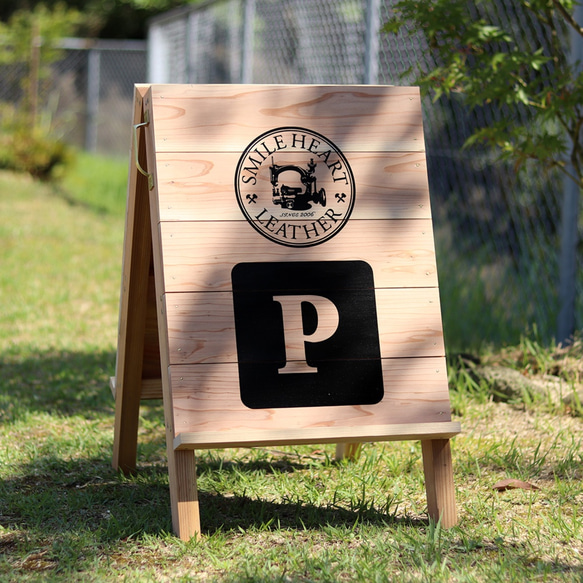 天然杉でつくるcafe風立て看板【両面タイプLight】サインボード ショップボード ウェルカムボード アンティーク その他家具 KAZUO ...