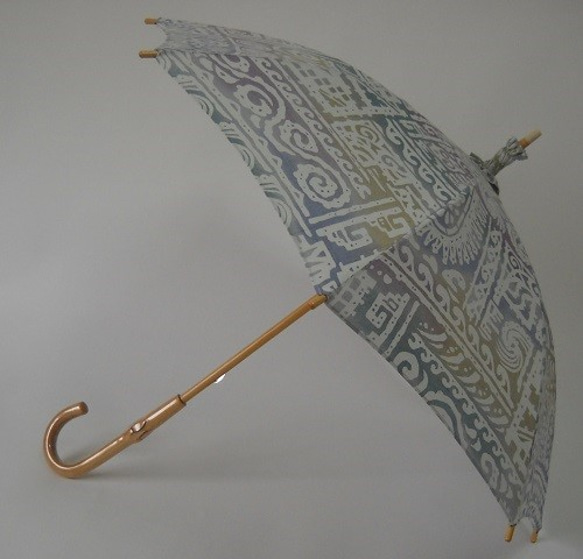 結城紬の日傘「Over the Rainbow（虹のかなたに）」 その他ファッション aunt tosshie 通販｜Creema(クリーマ ...