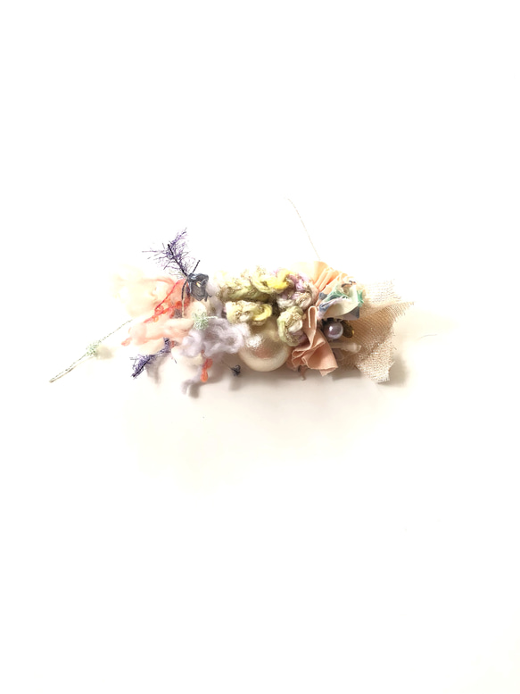 【新作】ニットと大きなパールのバレッタ「Draw pearl バレッタ」HPB-SL014 バレッタ marinco-maringo 通販 ...