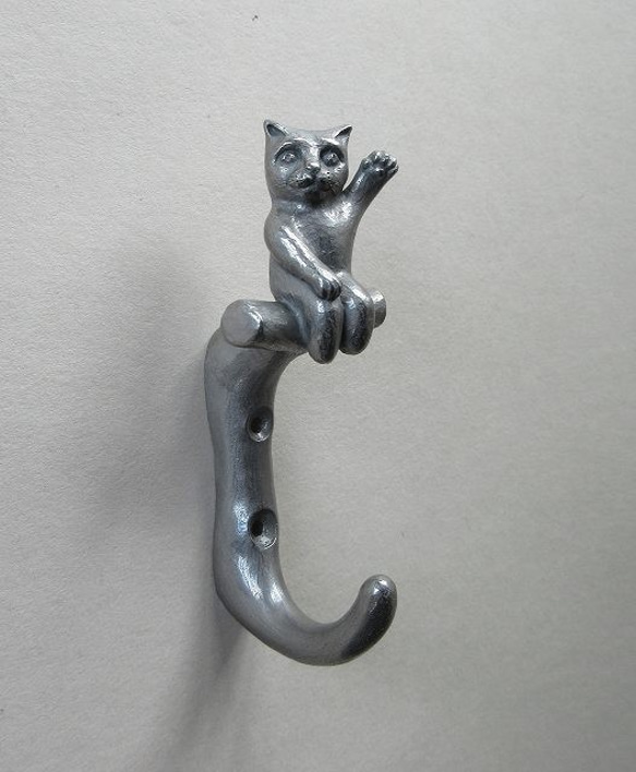まねき猫のいるフック その他インテリア雑貨 ムラナカヤスヒコ 通販 9810366｜Creema(クリーマ)