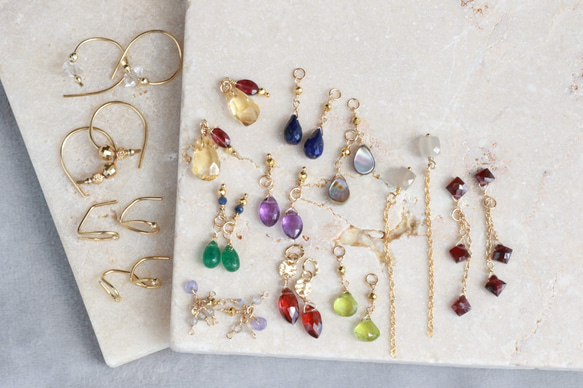 お得です！ 14kgf チャームset Jojuly lunaピアス〜mars ピアス（フープ） Jojuly 通販｜Creema(クリーマ ...