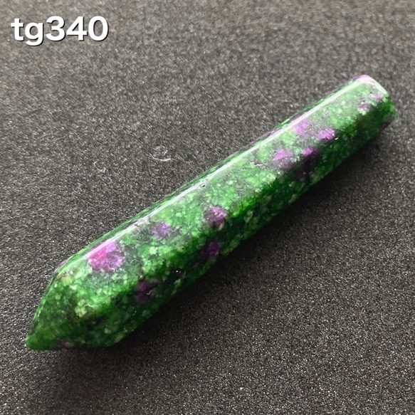 ルビーインゾイサイト ワンド tg340 天然石 pinky 通販 12422804｜Creema(クリーマ)