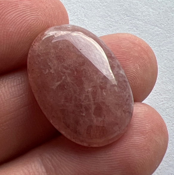 ストロベリークォーツ 25ミリ カボション ルース nl3602 天然石 pinky 通販｜Creema(クリーマ) 12637564