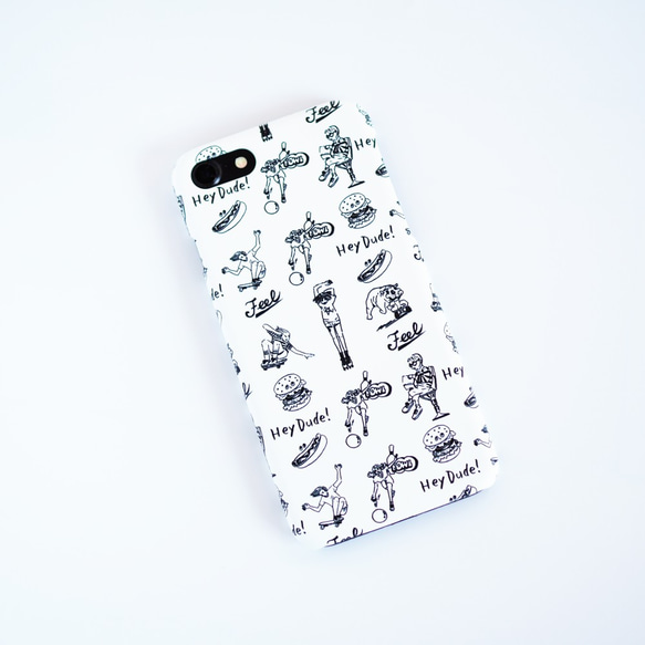 SUNDAY PARK スマホケース スマホケース・カバー BLUEWHITE 通販 1322210｜Creema(クリーマ)