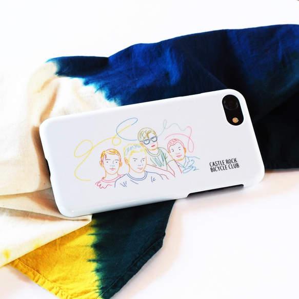 CLUB スマホケース スマホケース・カバー BLUEWHITE 通販 5397463｜Creema(クリーマ)