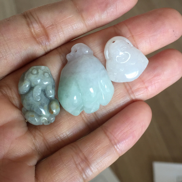 201 在庫一掃 天然 A貨 本翡翠 仏手瓜 貔貅 仏様 ペンダント 手作り DIY 編む 財布貔貅 ブレスレット mika-Jewelry ...