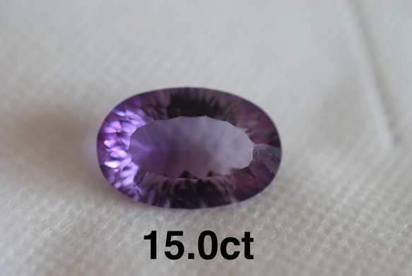 特売1-31 一点物 大粒天然アメジスト 楕円 アメシスト 紫水晶 2月誕生石 天然石 ルース 裸石 ネックレス・ペンダント mika ...