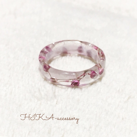 つぼみリング *rose pink* 指輪・リング HIKA−accessory 通販｜Creema(クリーマ) 3476694