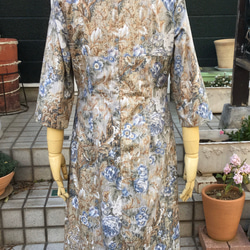 ‼️胸元切り替え ︎ゴブランプリントOP ワンピース Ri Ry 通販 8627230｜Creema(クリーマ)