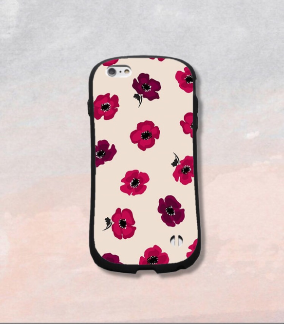 花柄 ピンク お洒落⭐︎スマホケース オーダーメイド iPhoneケース 可愛いiPhoneケース⭐︎ギフト iPhoneケース・カバー ...