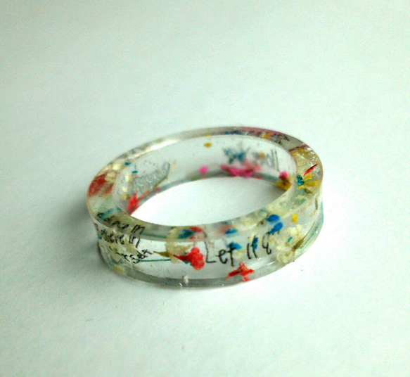 カラフルHappyリング 指輪・リング 鶴 通販 5684653｜Creema(クリーマ)