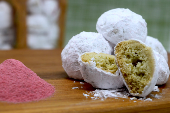 さくらのスノーボールクッキー【桜吹雪】 焼き菓子 ベンデル洋菓子店 通販｜Creema(クリーマ) 7005235