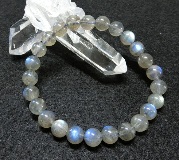 7㎜ラブラドライトブレスレット【仕事運】 ブレスレット 葦原和樹 通販 8159425｜Creema(クリーマ)