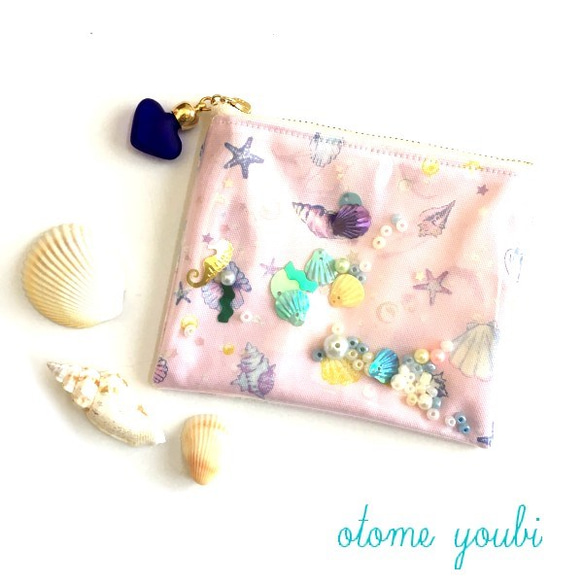 人魚姫の宝石箱 ポーチ・S ポーチ 乙女曜日 通販｜Creema(クリーマ) 5494588