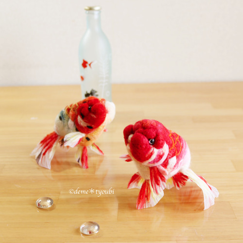 桜金魚-桜錦- 立体・オブジェ deme*tyoubi 通販 5983311 桜金魚-桜錦- 立体・オブジェ deme*tyoubi 通販 5983311