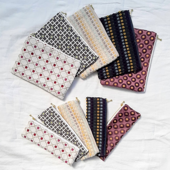 選べる！ポーチ&ペンケース イギリス生地・組み合わせ自由 数量限定3組 ポーチ Trèfle blanc トレフルブラン 通販 ...