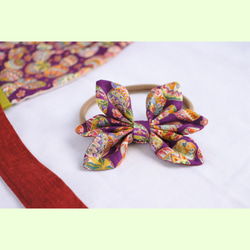 袴スタイ てまり☓紅 女の子 お食い初め 初節句 お正月 100日 スタイ・よだれかけ sionahoo 通販 10510587｜Creema ...