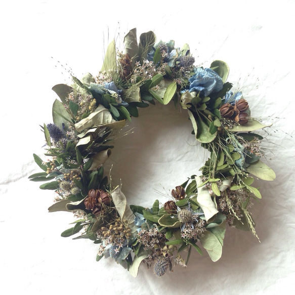 春の空 リース morinowakka 通販 1864285｜Creema(クリーマ)