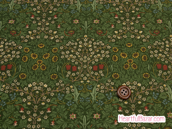 USAコットン moda BEST OF MORRIS FALL ブラックソーン 生地 ハートフルバザール 通販 10369058 ...