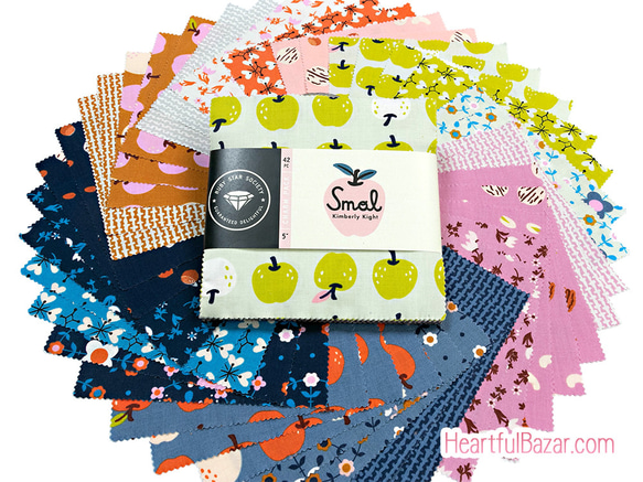 USAコットン RUBY STAR SOCIETY charmpack 42枚セット Smol 生地 ハートフルバザール 通販 ...