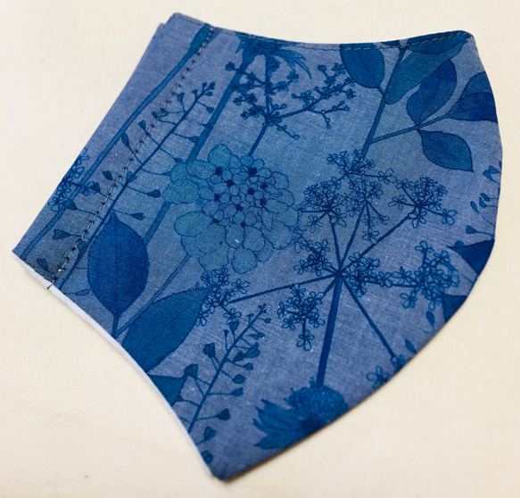 立体マスク リバティ コロンボシャンブレー(Colombo Chambray) イルマ 布マスク tomopinko76 通販 ...