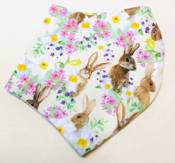 立体マスク USAコットン Michael Miller マイケルミラー ウサギの世界 ①/2 布マスク tomopinko76 通販 ...