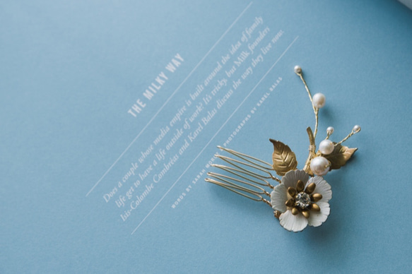 【ウェディングギフト×クラシカルハンドメイド】QS842 ヘッドドレス（ウェディング） khiû-moo 通販｜Creema(クリーマ ...