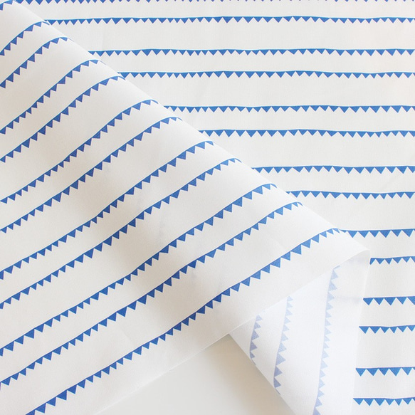 【商用利用可】フラッグボーダー（ブルー）_0179 生地 nunocotofabric 通販 7518529｜Creema(クリーマ)