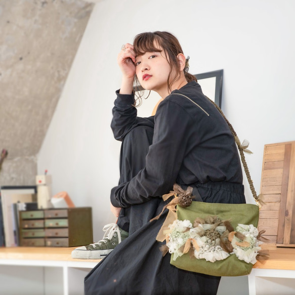 スパイス｜咲き編みクラッチ・ポシェット（畳縁） クラッチバッグ chiko 通販 4257367｜Creema(クリーマ)