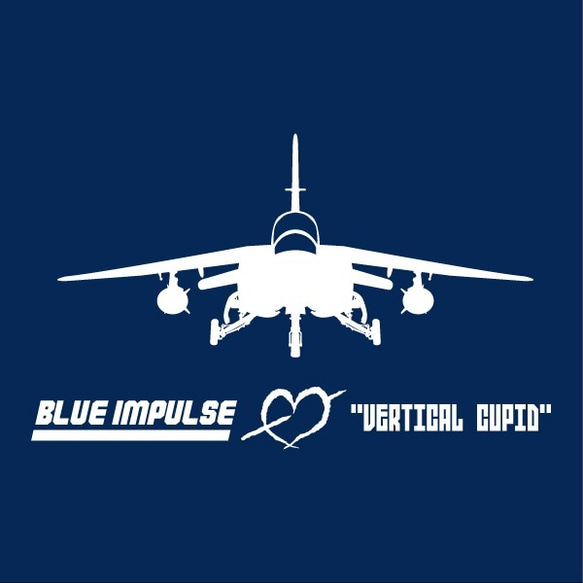 SAKAKI ブルーインパルス（バーティカルキューピッド）Tシャツ Tシャツ SAKAKI 通販 12015979｜Creema(クリーマ)