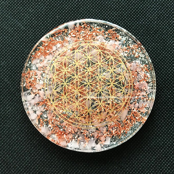 無条件の愛と許し★インナーチャイルド★魔法のオイル★フラワーオブライフ★円柱形（ビッグサイズ）★オルゴナイト★送料無料 その他インテリア雑貨 ...