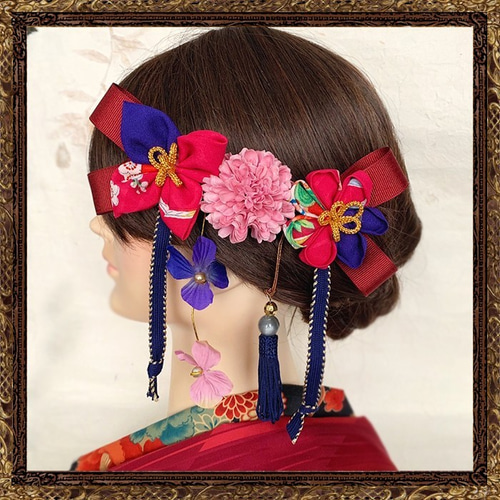 和玉&ソーラローズ 春待つ オトナカワイイ 髪飾り 成人式 卒業式 和玉&ソーラローズ 春待つ オトナカワイイ 髪飾り 成人式 卒業式