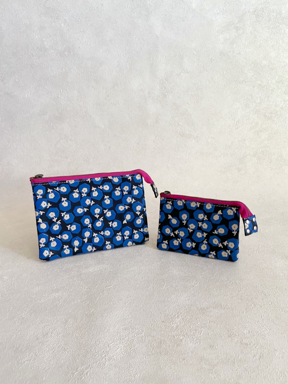 本革 レザー 花柄 型押し ポーチ 2個セット ポーチ Second Brave 通販｜Creema(クリーマ) 11210241