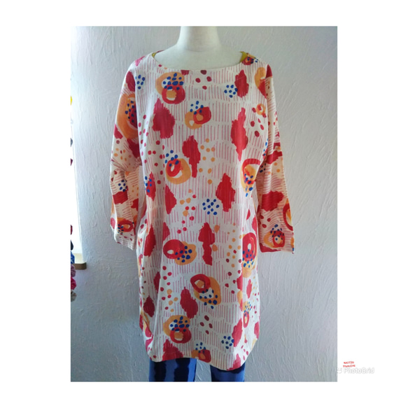 特価☆すっぽりチュニック チュニック NATTSU 通販｜Creema(クリーマ) 12176335