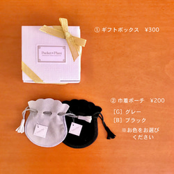 【再販・受注制作】ガラスの2粒ピアス＊レッド&クリア チタンポスト ピアス（スタッド・一粒） Pocket Plant 通販 10205737 ...