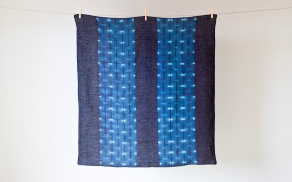 【受注製作】本藍染め麻風呂敷（蛍重） その他ファッション雑貨 PINT 通販 4452653｜Creema(クリーマ)