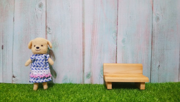 犬の羊毛フェルト人形/ピン/ブローチ/吊り下げ/装飾/人形/人形 羊毛フェルト 捲毛艾多 通販 11612276｜Creema(クリーマ)