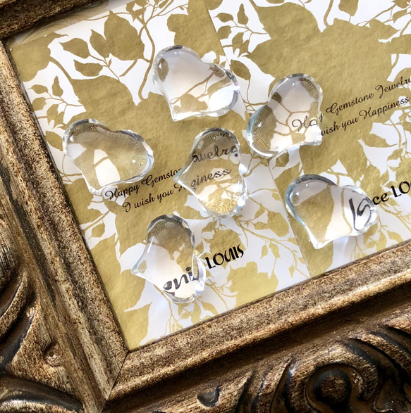 ハートクリスタル ☆可愛いミニハートの天然石☆ 天然石 Janice LOUIS 通販｜Creema(クリーマ) 8813407