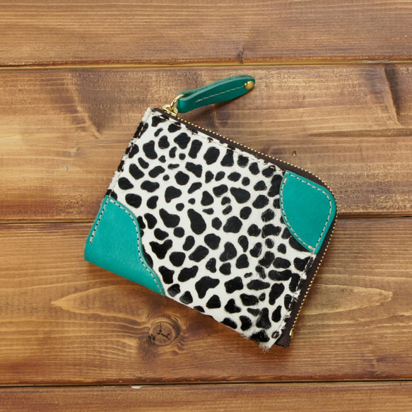 Calfar / カーファー 】 コンパクトジップウォレット (ミントグリーン/チーター) その他ミニ財布・コンパクト財布 Calfar 通販 ...