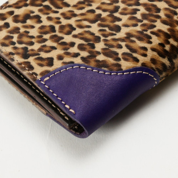 Calfar / カーファー 】 エルジップウォレット (ヴァイオレット/レオパード) その他ミニ財布・コンパクト財布 Calfar 通販 ...