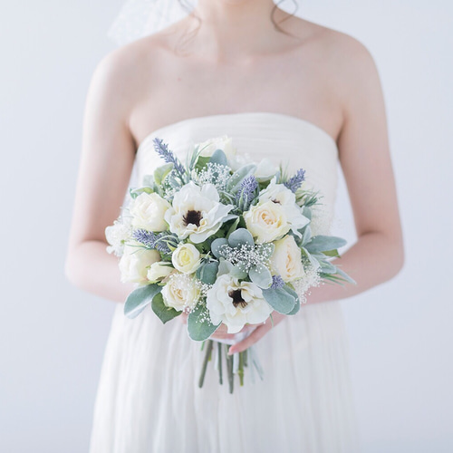 アネモネブーケ〜natural taste wedding dress〜 ブーケ アネモネブーケ〜natural taste wedding dress〜 ブーケ