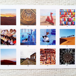 卓上カレンダー モロッコ 早割お正月2022 カレンダー タビソラ 通販 12723082｜Creema(クリーマ)