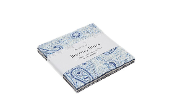 スピード配送1906 USA moda「Regency Blues by ChristopherW」(42300PP) 生地 abeille ...