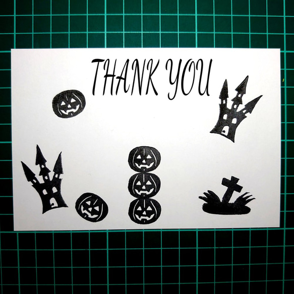 消しゴムはんこ「ハロウィーンセット」3個セット はんこ・スタンプ smile stamp 通販｜Creema(クリーマ) 12547752