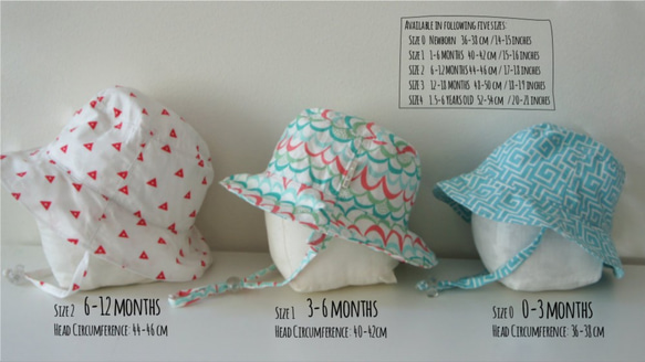 ベビー・こども サマーハット/ infant - preschooler, sun hats 帽子(ベビー・キッズ) moocos 通販 ...