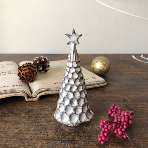 ☆陶器のクリスマスツリー 大C クリスマスツリー こまもん工房 ☆陶器のクリスマスツリー 大C クリスマスツリー こまもん工房