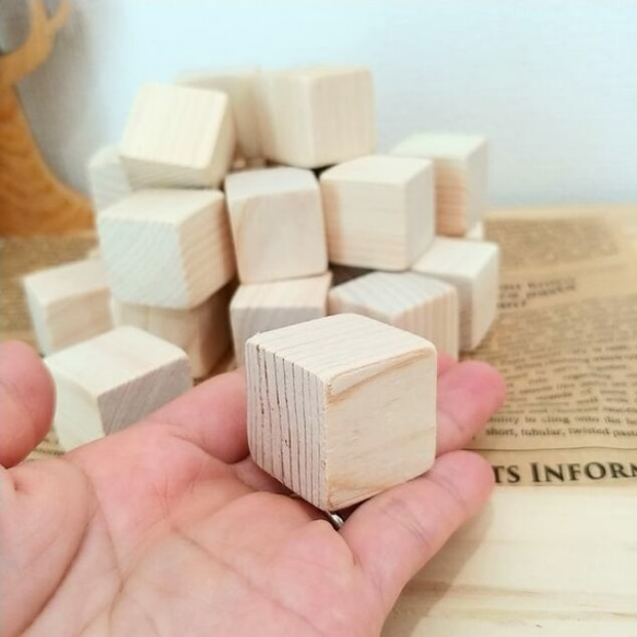 ひのきブロック 国産檜 25mm角 30個入り その他インテリア雑貨 Kokonoe-Wood 通販 8567998｜Creema(クリーマ)