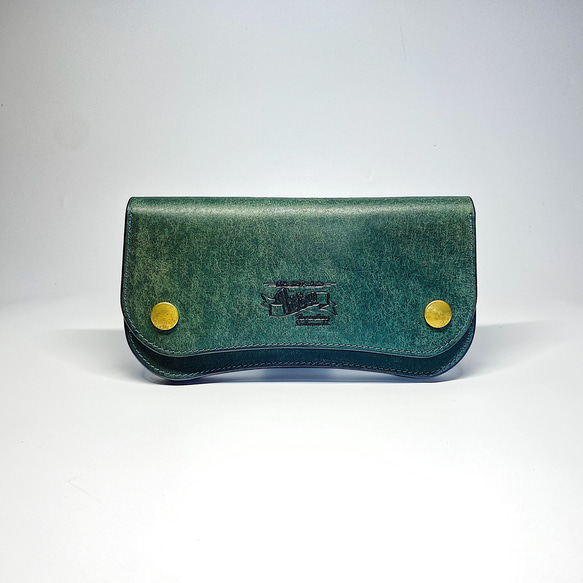 MINI TRACKER WALLET "BLUE" 長財布 ITTA 通販 10011026｜Creema(クリーマ)