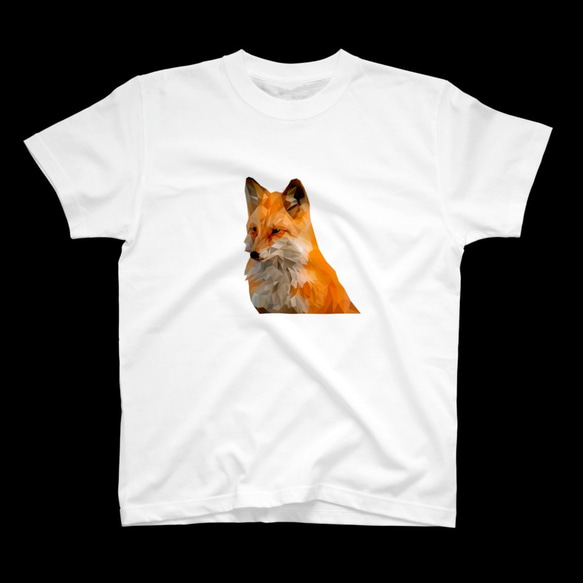 ※要写真拡大※【色・サイズいろいろ】Tシャツ＜キツネ＞ Tシャツ ミント＠世界に1つだけのオリジナルグッズ 通販 10361599 ...